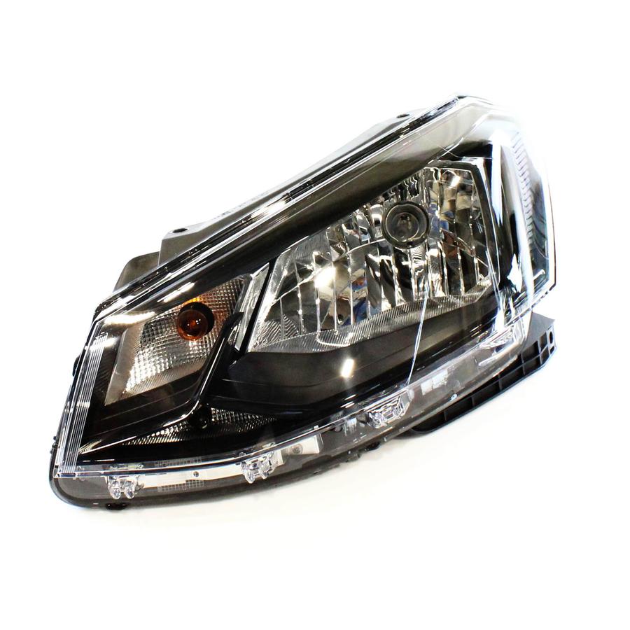 Farol Máscara Negra Esquerdo (Motorista) VW 5U0941005D | Loja Virtual