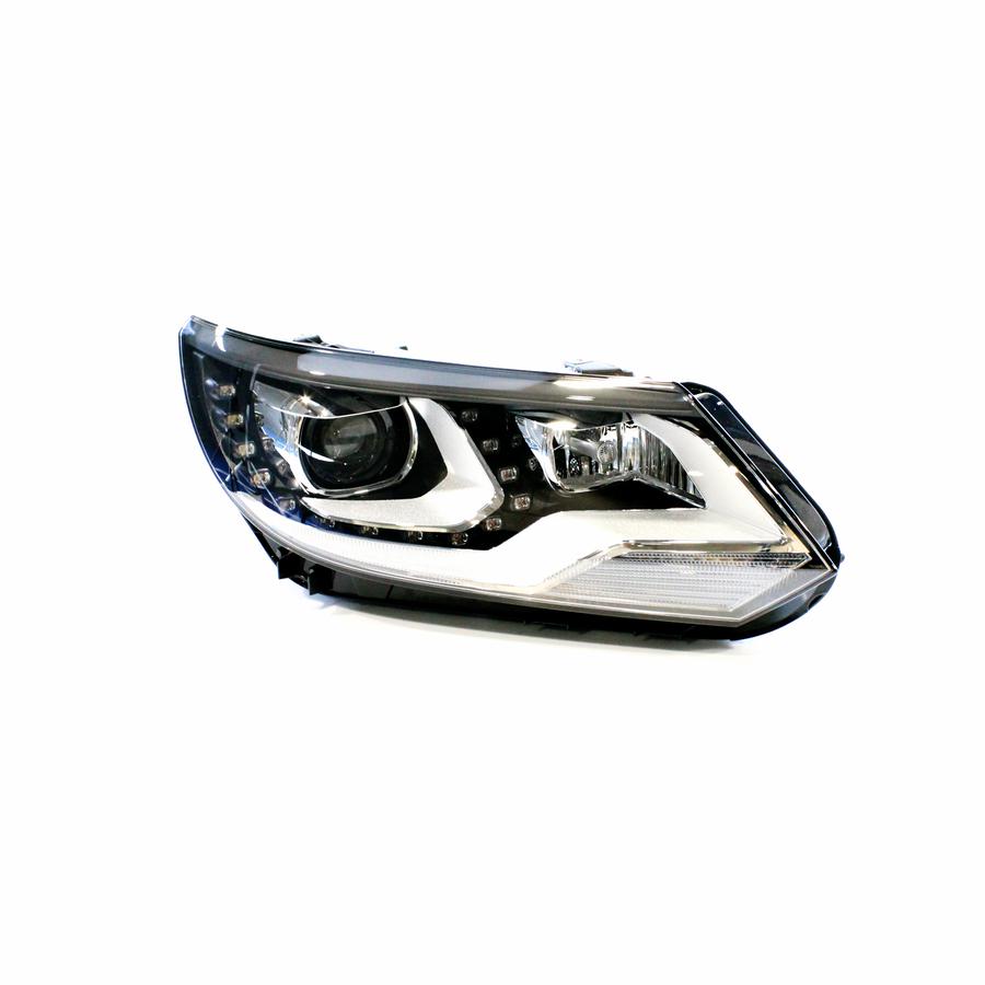 Farol Máscara Negra LED Direito (Passageiro) Xenon VW 5N1941754B | Loja ...