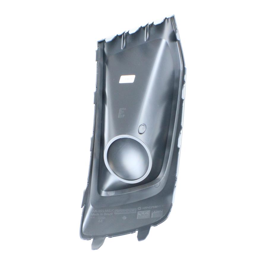 Moldura de Farol de Milha Esquerdo (Motorista) Dianteiro VW ...