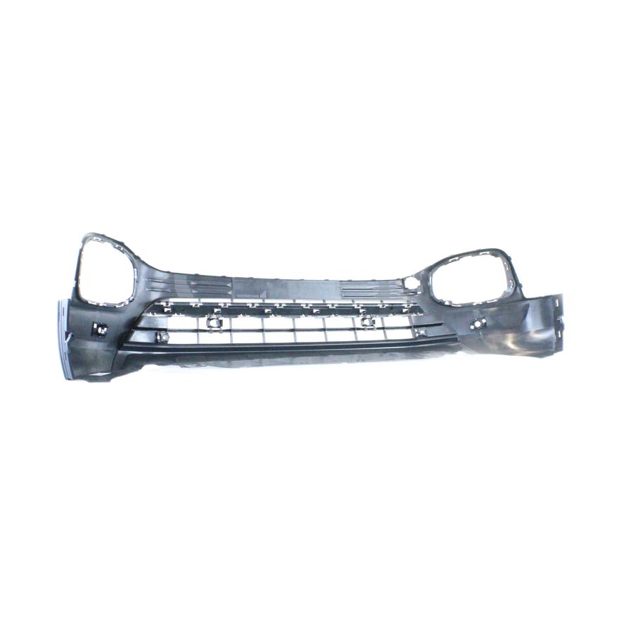 Spoiler Difusor de Para-choque Dianteiro Central Preto Texturizado VW ...