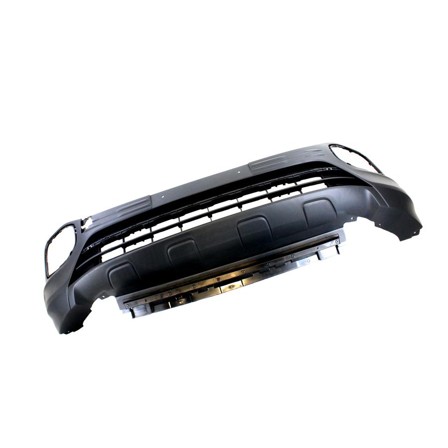 Spoiler Difusor de Para-choque Dianteiro Central Preto Texturizado VW ...
